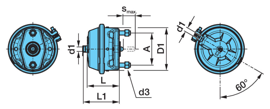 BPW BRAKE CHAMBER TYPE 24 - GTO Transport and Safety