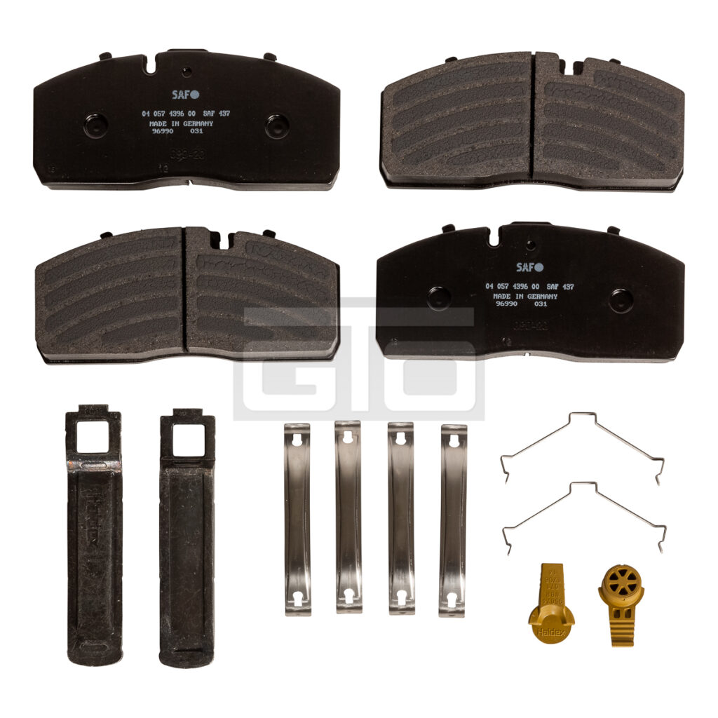 SAF BRAKE PAD SET 22,5" SBS 2220 H0 - GTO Transport and Safety